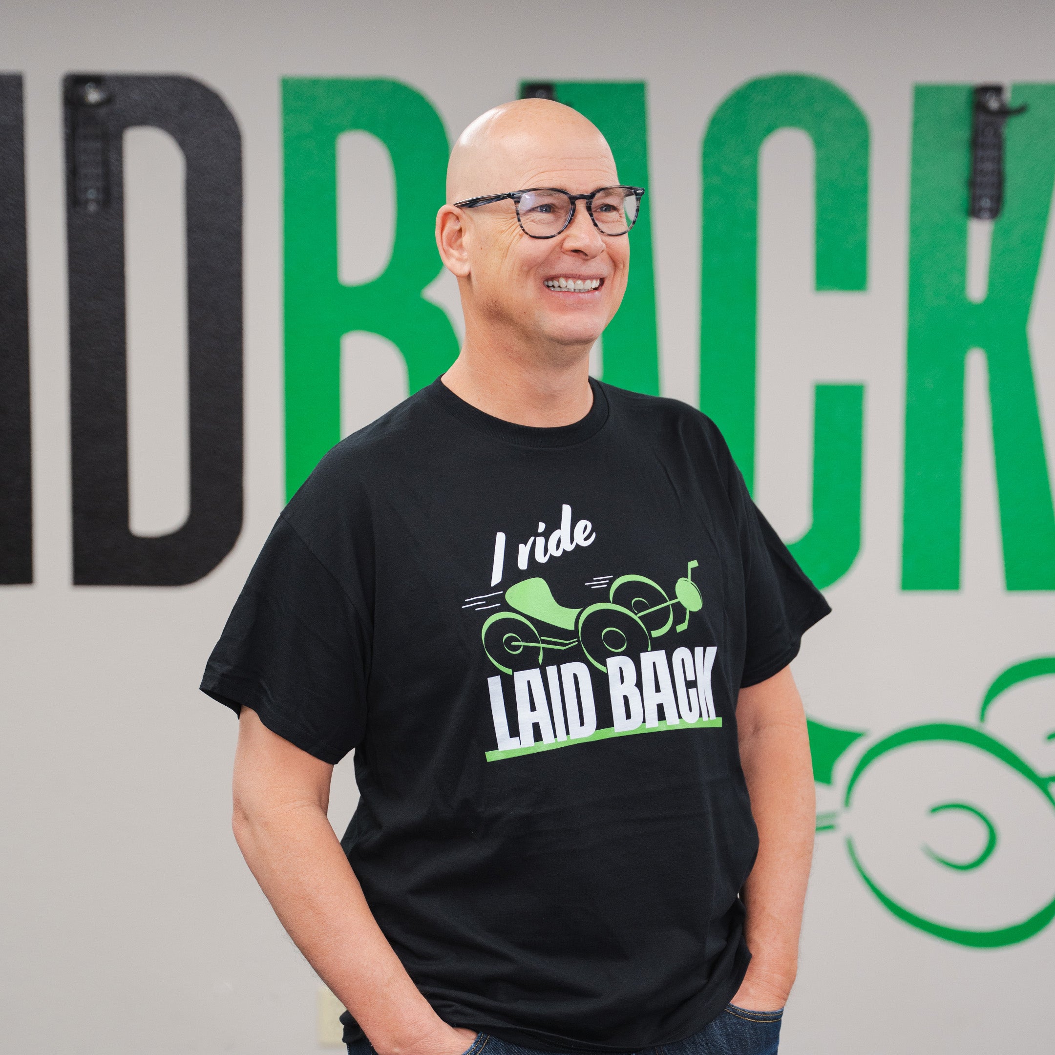 "I Ride Laid Back" T-Shirt